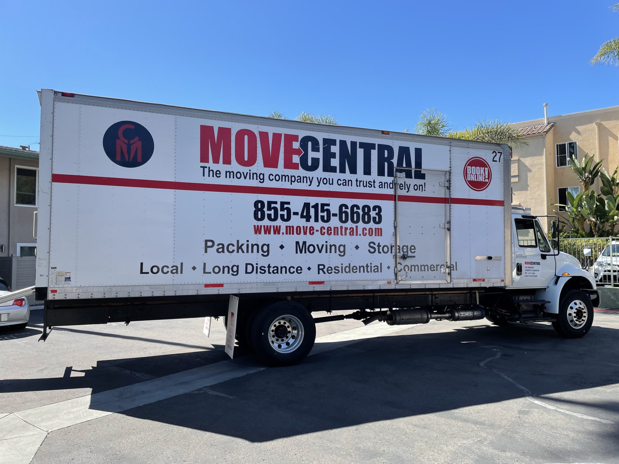 Move Central - Serving LA, Orange County, San Diego, and the Bay Area