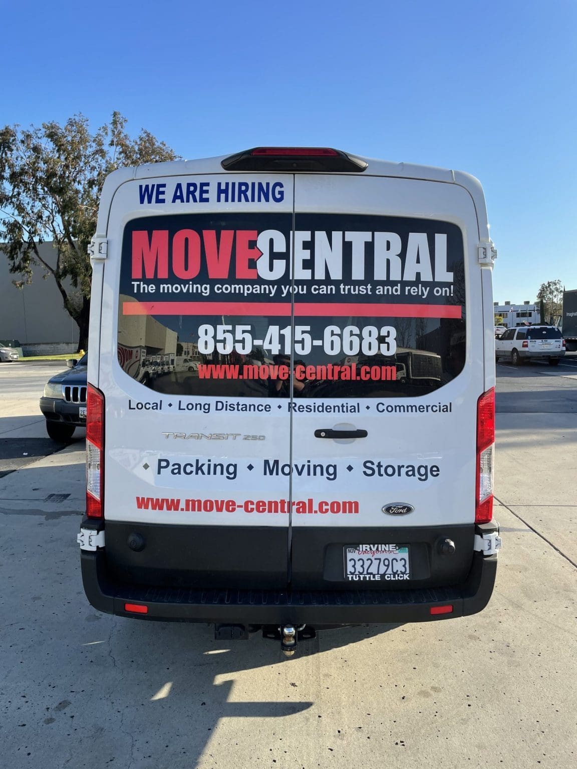 Move Central - The California Moving Company You Can Trust